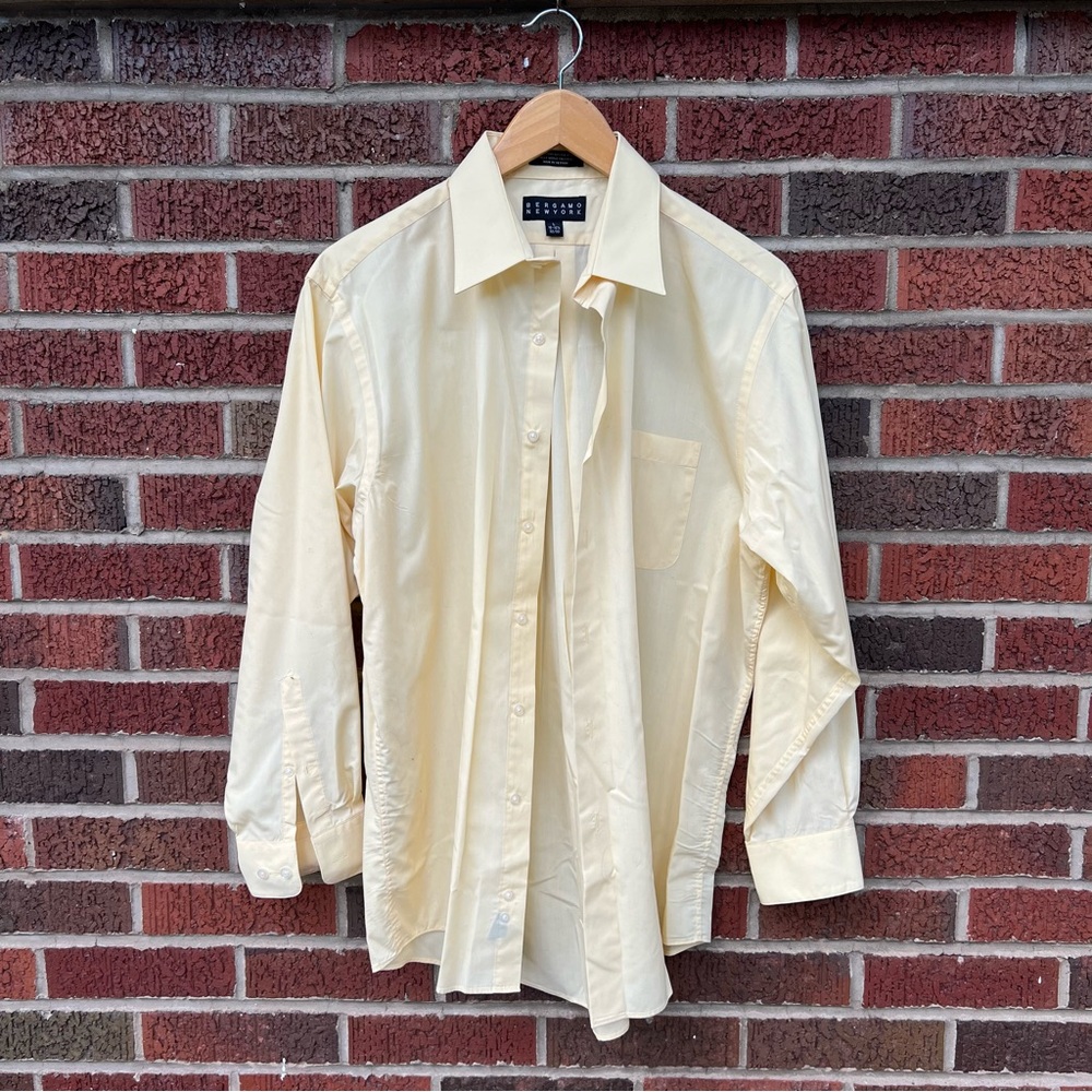 Bergamo New York Light Yellow Single Needle Tailoring… - Gem